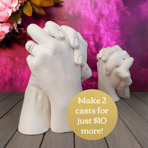 Edinburgh Casting Studio Couple Hand Casting Kit